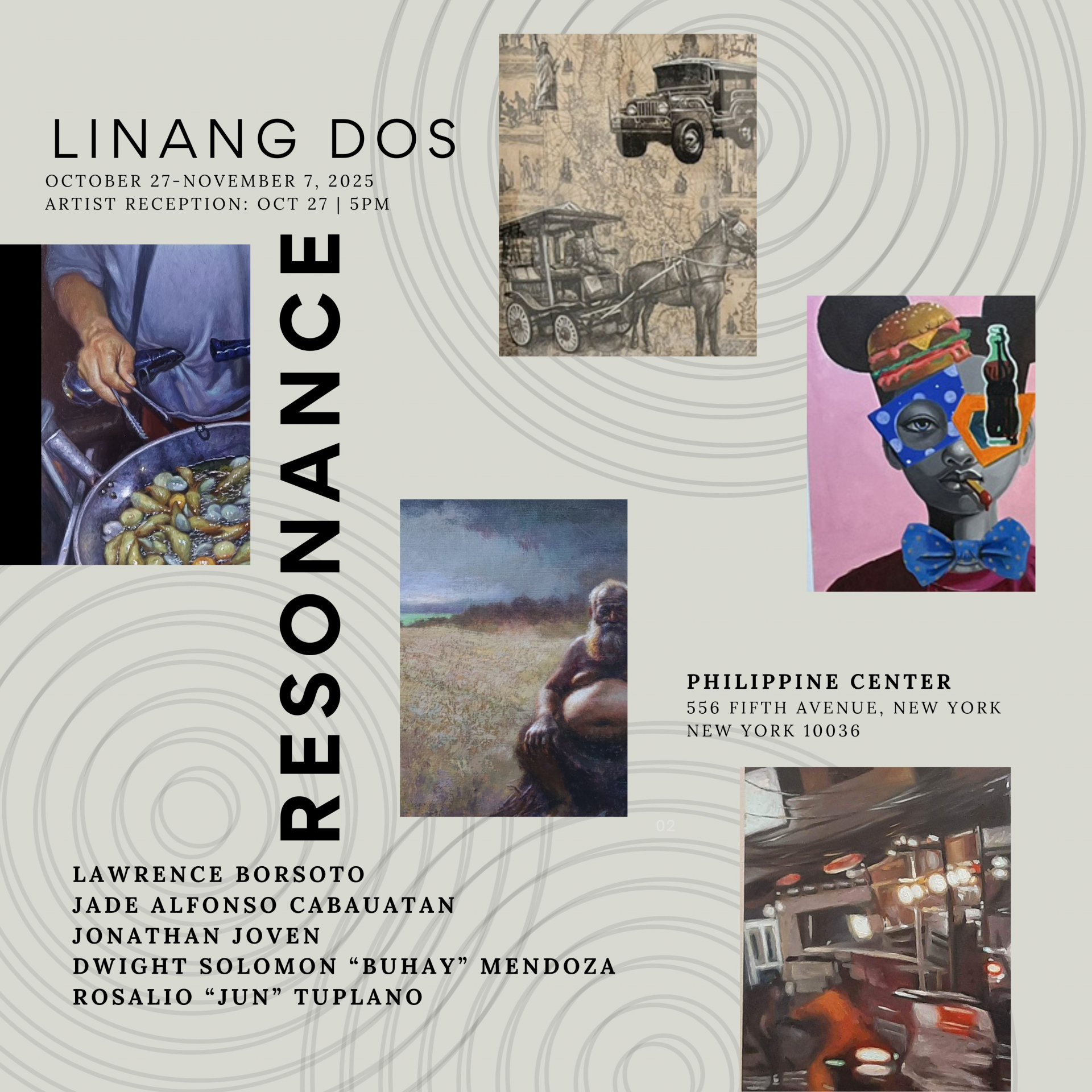 Linang Dos: Resonance – Philippine Center New York